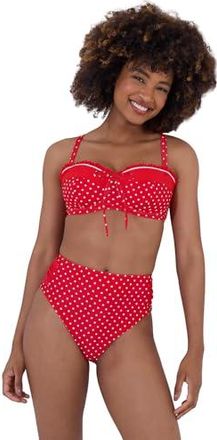 Joe Browns Retro Polka Dot Swim Briefs Slips de Bain, Rouge, 38 Femme