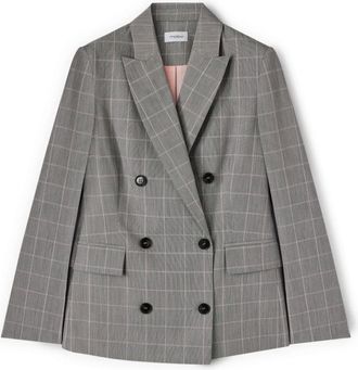 Motivi Femme, Vestes, Gris, Taille: 40 FR Prince de Galles Veste Blazer