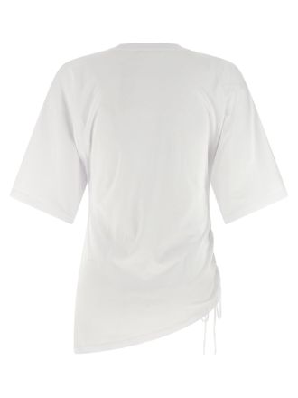 Balmain Womens Bicolor Cotton T-Shirt
