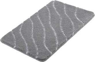 Kleine Wolke Badteppich Tram Anthrazit 70 x 120 cm