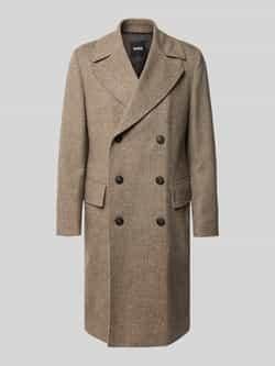 HUGO BOSS Wollmantel mit doppelreihiger Knopfleiste Modell Jared