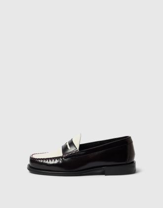 Selected Loafer in Weinrot