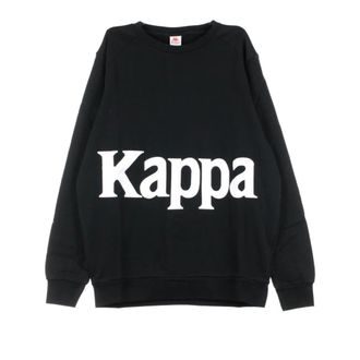 Kappa Homme, Sweatshirts et sweats à capuche, Noir, Taille: XL SweaT-shirt col rond homme Noir/Blanc