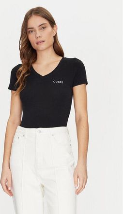 Guess T-Shirt O5RI02 KBBU1 Schwarz Regular Fit