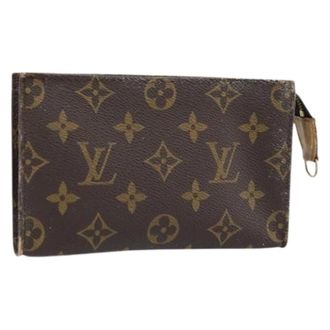 Louis Vuitton Portefeuille Vintage en Toile Pre-owned - Femme - Pre-owned - Brun - Taille: ONE Size