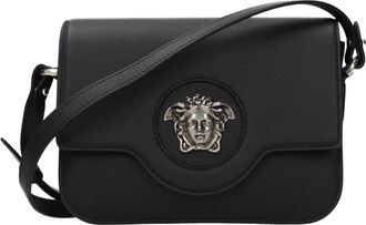Versace Femmes Sac Bandouli&egrave;re Cuir Noir