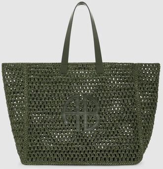 Anine Bing Femme, Sacs, Vert, Taille: ONE Size Large Rio Tote