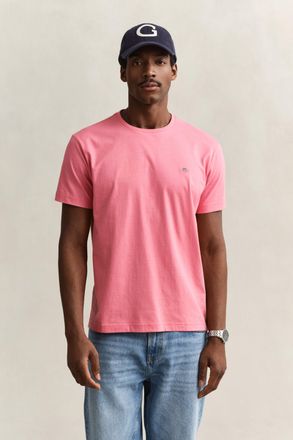GANT Herren Regular Fit Shield T-Shirt (XXXL) ROSE Rosa