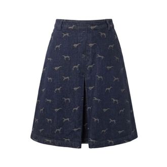 Trussardi Jupe en jean - Femme - Jupes - Bleu - Taille: 38 FR