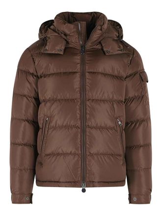 Moncler Blouson Rembourr&eacute; - Marron