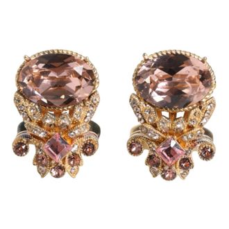 Dolce & Gabbana Homme, Accessoires, Jaune, Taille: ONE Size Boutons de manchette