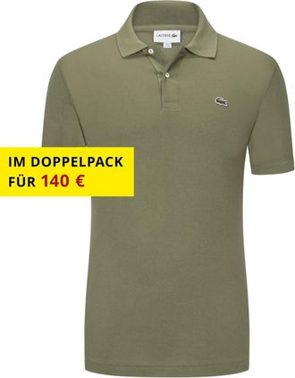Lacoste Piqu&eacute;-Poloshirt Classic Fit L1212, mit kleinem Krokodil-Aufn&auml;her in