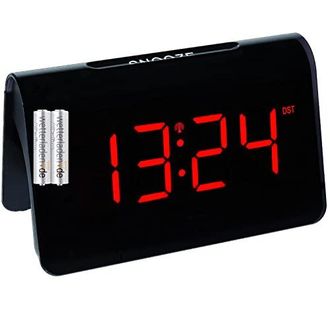 TFA Dostmann 60.2543 Icon Réveil numérique Radio-piloté avec Chiffres Lumineux LED