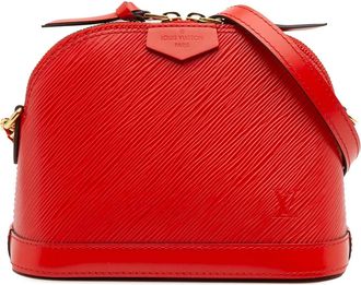 Louis Vuitton Hobo Bags - Epi Mini Alma - Gr. unisize - in Rot - für Damen