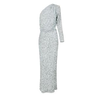 Elisabetta Franchi Femme, Robes, Bleu, Taille: 38 FR Red Carpet Full Sequin Dress
