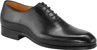 Magnanni Oxford-Schn&uuml;rschuhe in Wholecut-Bauweise aus Glattleder in