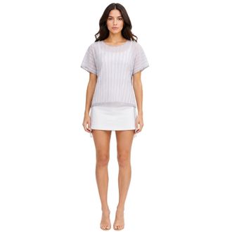 Emporio Armani Oberteil f&uuml;r Damen (Flieder)