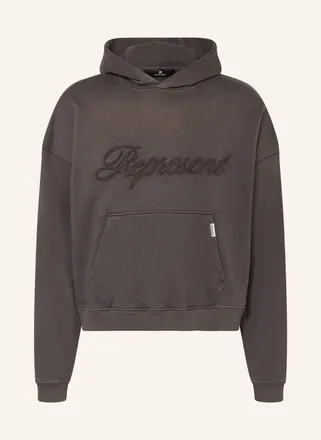 Represent Represent Hoodie Rep Applique braun