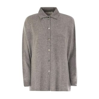 VANIS&Eacute; Damen, Blusen & Hemden, Grau, LGr&ouml;&szlig;e
