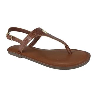 Polo Ralph Lauren Flache Sandalen - - Shoes - Damen - Braun - 36 EU