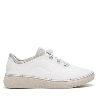 Rieker Halbschuhe Rieker 50960-80 Wei&szlig;
