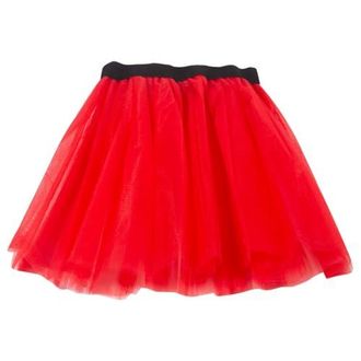 Generic Jupe tutu en tulle &eacute;lastique pour fille - Jupe courte en tulle - Multicouche - Jupe de danse trap&egrave;ze pour enfants - Style r&eacute;tro rockabilly, RD1., tail