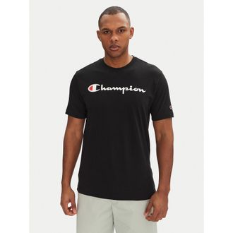 Champion T-Shirt 220256 Schwarz Standard Fit