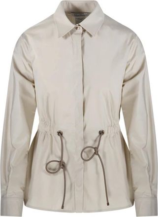 Max Mara Femme, Vestes, Beige, Taille: 36 FR Tazzina Shirt