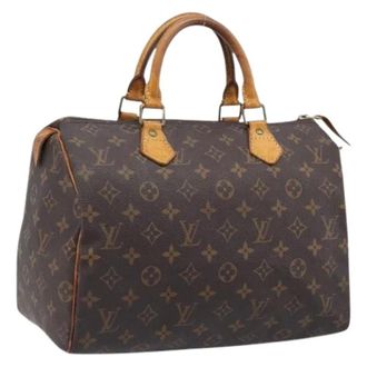 Louis Vuitton Sac &agrave; main Speedy 25 Pre-owned - Femme - Pre-owned - Brun - Taille: ONE Size