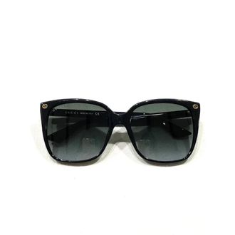 Gucci Pre-owned Plastik sonnenbrillen - - Pre-owned - Damen - Schwarzk - ONE SIZE