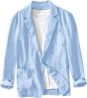 Generic Chemises habillées pour homme boutonnées décontractées 2024 Business Mode printemps et été décontracté à manches longues Revers Couleur unie Chemise à