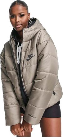 Nike Femme, Vestes, Gris, Taille: 42 FR Therma-FIT Repel Synthetic-Fill Hooded Jacket