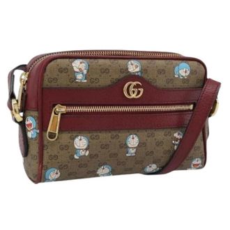 Gucci Pre-owned Micro Small GG Canvas Umh&auml;ngetasche - - Pre-owned - Damen - Braun - ONE SIZE