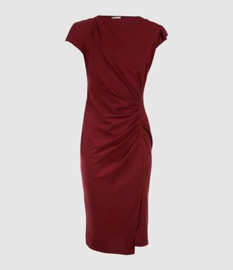 Isabel Marant Robe Nadeline Dark Burgundy