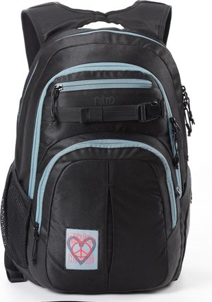 Nitro Chase Rucksack Schulrucksack mit Organizer Schoolbag Daypack mit 17 Zoll Laptopfach
