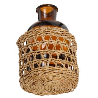 NUOBESTY SOPOTUTU Leere Glas Diffusorflasche Zylinderform f&uuml;r Aromatherapie Nachf&uuml;llbarer Duftspender aus Glas Wiederverwendbarer Beh&auml;lter f&uuml;r &Auml;therische &Ouml;le V