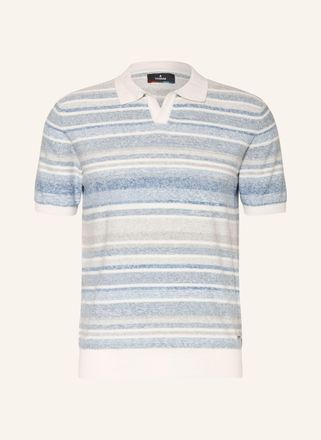 Ragman Ragman Strick-Poloshirt blau