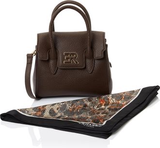 Ermanno Scervino Unisex Adulto Violet MINI Bag, Testa DI Moro