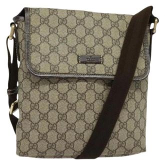 Gucci Pre-owned Toile sacs-gucci - Femme - Pre-owned - Beige - Taille: ONE Size