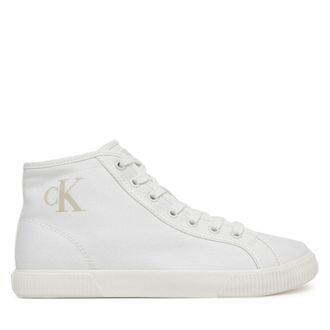 Calvin Klein Jeans Sneakers Calvin Klein Jeans Ess Vulc Mid Cv Mg Wn YW0YW01761 Wei&szlig;