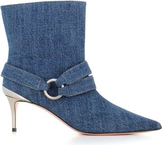 Jean-Michel Cazabat Stiefel im Jeans-Look - Blau