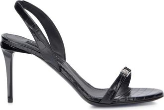 Philipp Plein Femme, Chaussures, Noir, Taille: 40 EU Sandales &agrave; Talons Hexagon 9
