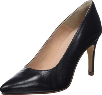 Stockerpoint Aria Damen Trachtenpumps, Schwarz Nappa, 36 EU