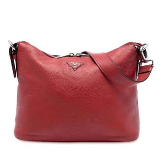 Prada Sac bandouli&egrave;re Pre-owned - Femme - Pre-owned - Rouge - Taille: ONE Size