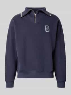 Lacoste Loose Fit Troyer aus Baumwoll-Mix Model Tennisc