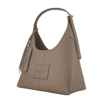 Marc Jacobs Womens The Belted Sack Shoulder Bag - Marc Jacobs Leather Beige Cowhide Shoulder-Hobo-Bags