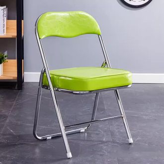 Generic Klappstuhl Camping Leicht Tragbar Platzsparend Klappstühle Gepolstert Klein Küchenhocker mit Lehne für Partys, Hochzeiten, Picknick Büro, Hochzeit(Gre