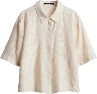 someday Zlowera Bluse - - Blouses & Shirts - Damen - Beige - M