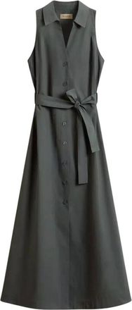 Woolrich Femme, Robes, Vert, Taille: 40 FR Cotton Poplin Shirt Dress