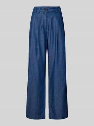 Marc O'Polo Weite Hose aus Baumwoll-Lyocell-Mix